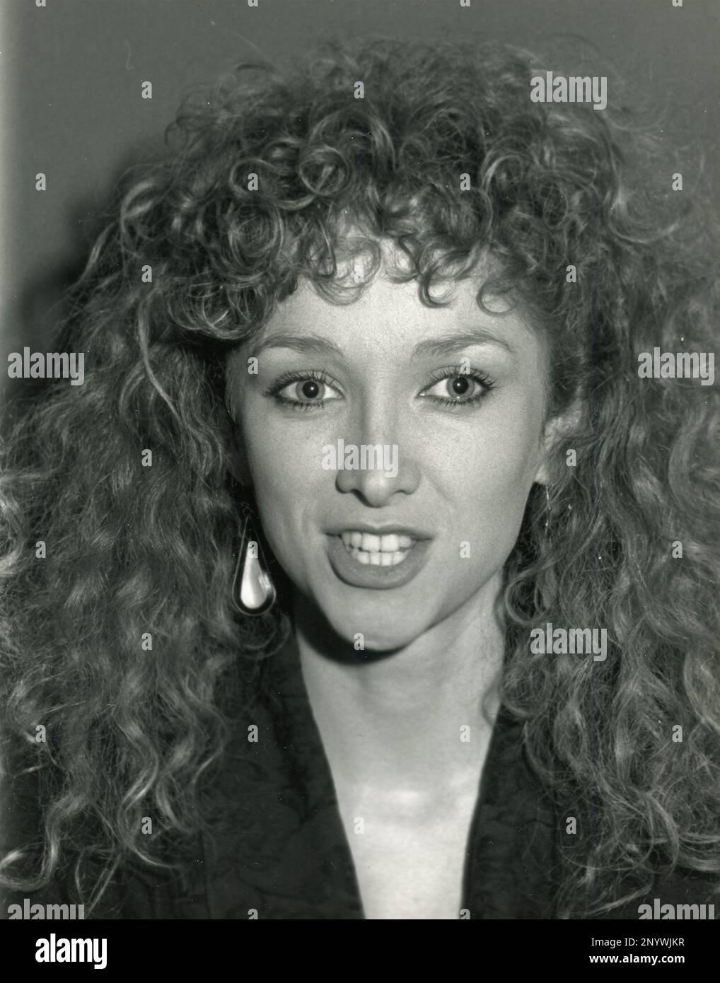 English actress Kim Thomson, UK 1987 Stock Photo - Alamy