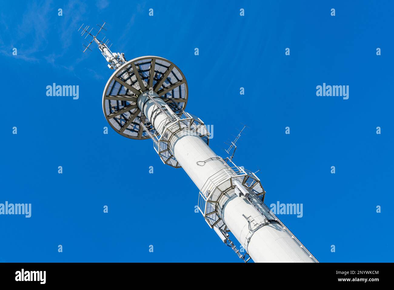 White broadcasting hi-res stock photography and images - Alamy