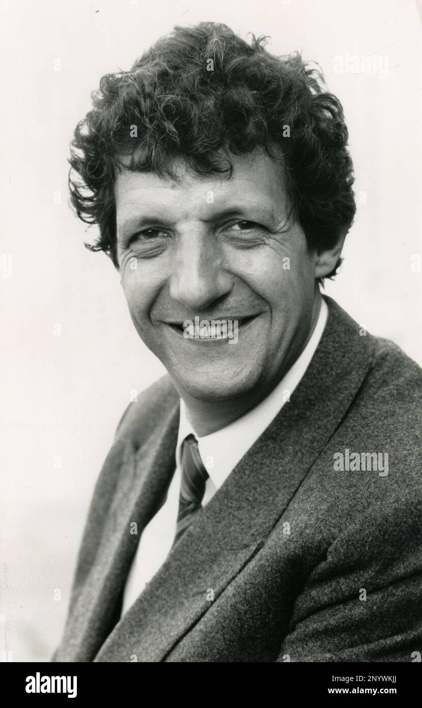 British educator and TV Presenter Chris Searle, UK 1988 Stock Photo - Alamy