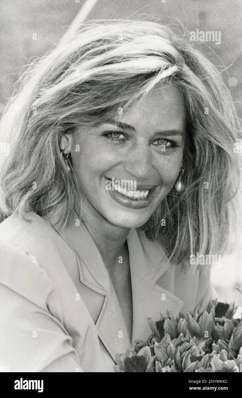 French actress Dariane Lorian, 1990 Stock Photo - Alamy