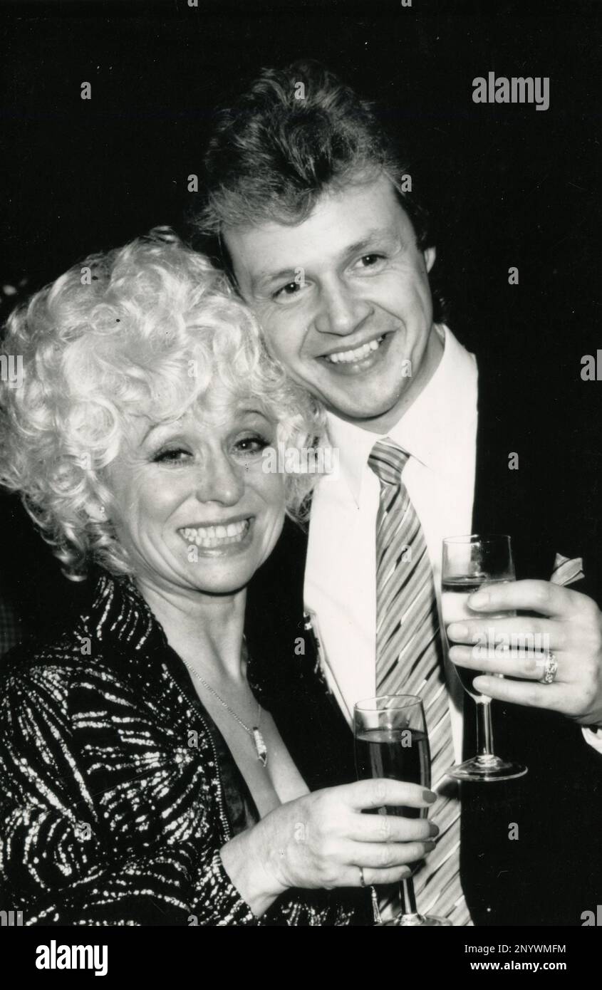 English actress Barbara Windsor with her boyfriend Stephen Hollings, UK ...