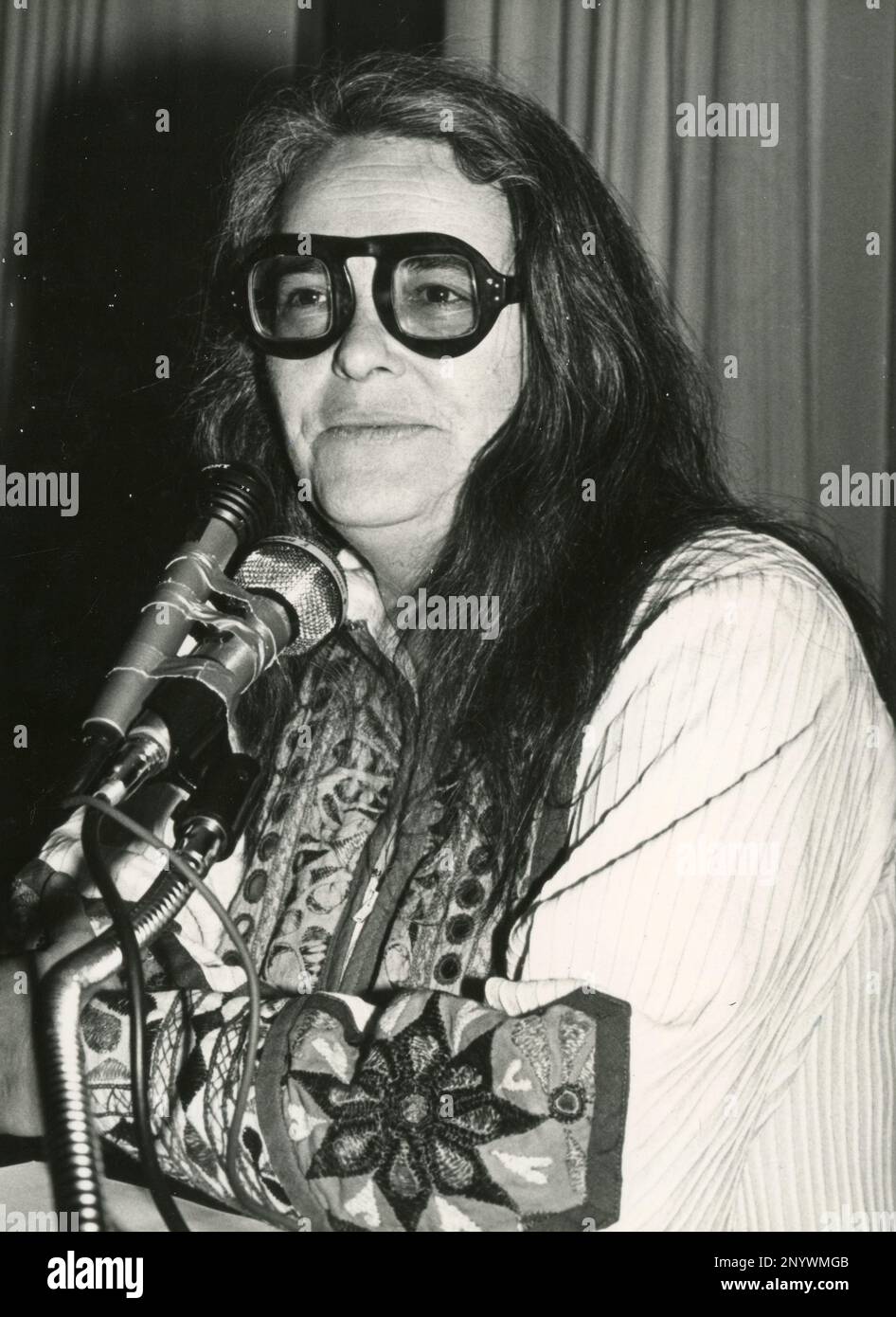 American feminist, activist and writer Kate Millett, USA 1979 Stock ...