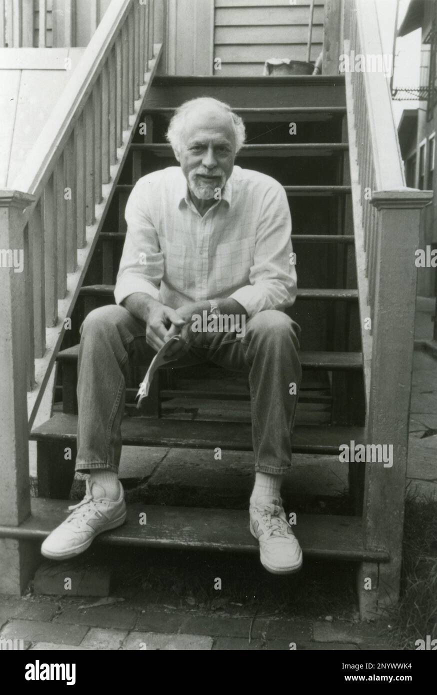 American actor and film director Gene Saks, USA 1986 Stock Photo - Alamy