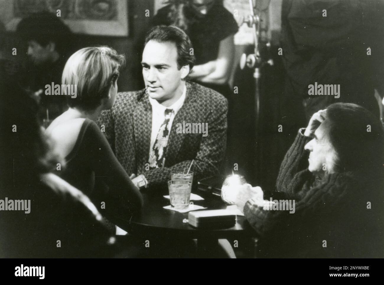 American Actor James Belushi And Actress Loryn Locklin In The Movie