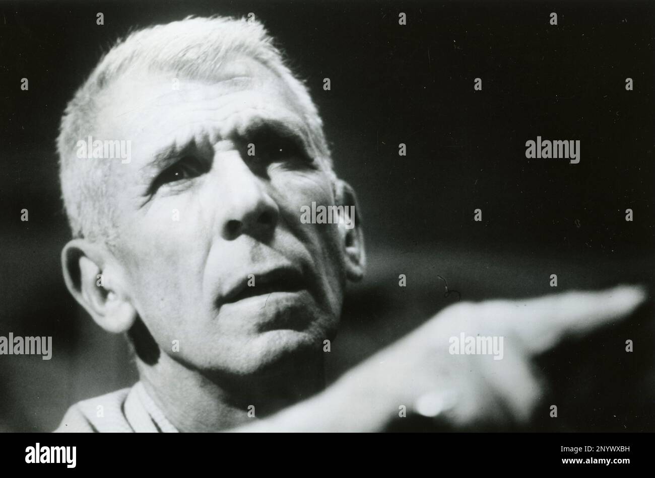 American screenwriter and film director Richard Brooks, USA 1982 Stock ...