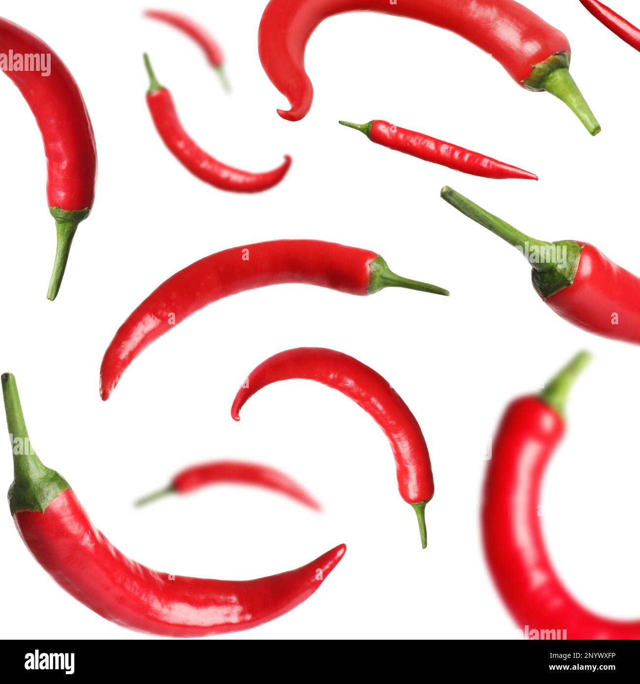 Flying pepper hi-res stock photography and images - Alamy