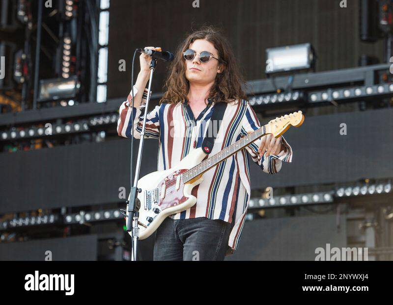 Garrett Borns of BORNS performs at the Austin City Limits Music ...
