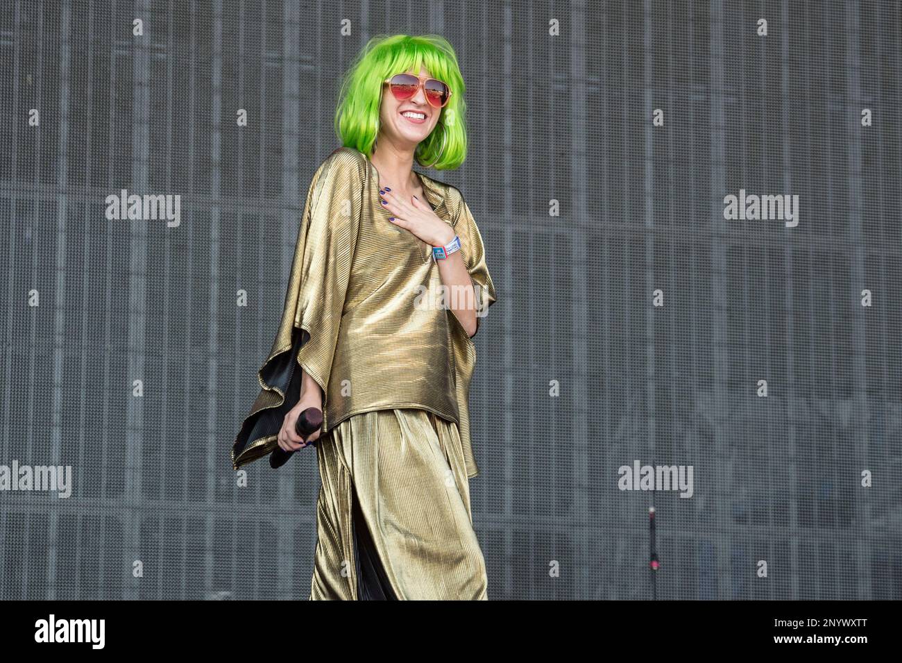 Liz Nistico of HOLYCHILD performs at the Austin City Limits Music ...