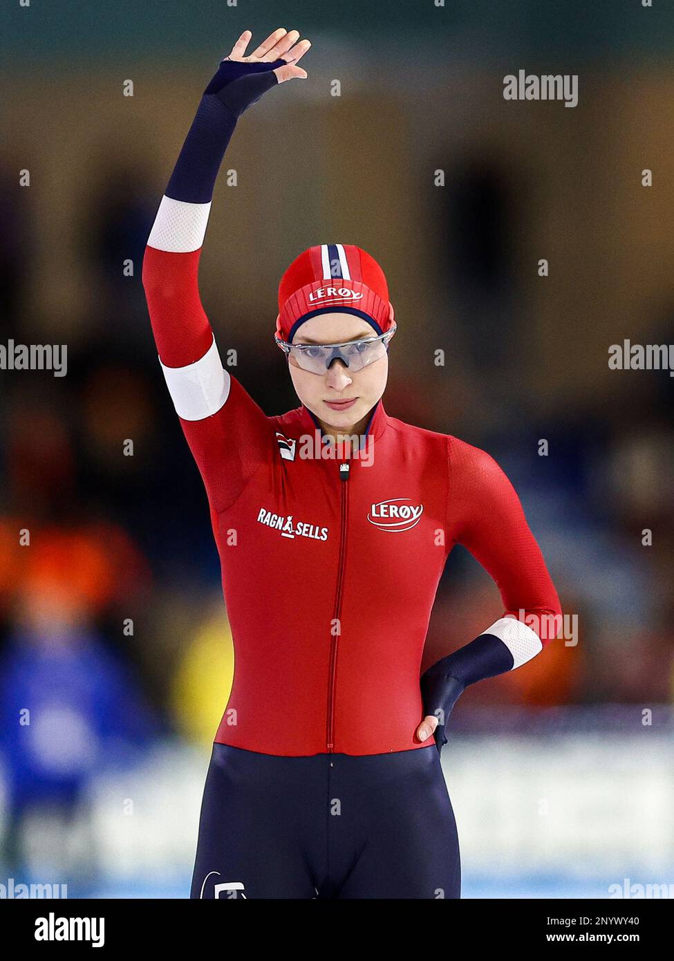 HERENVEEN - Netherlands, 02/03/2023, Ragne Wiklund (NOR) during the ...