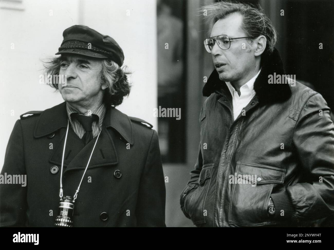 Canadian-American film director Arthur Hiller and producer Irwin ...