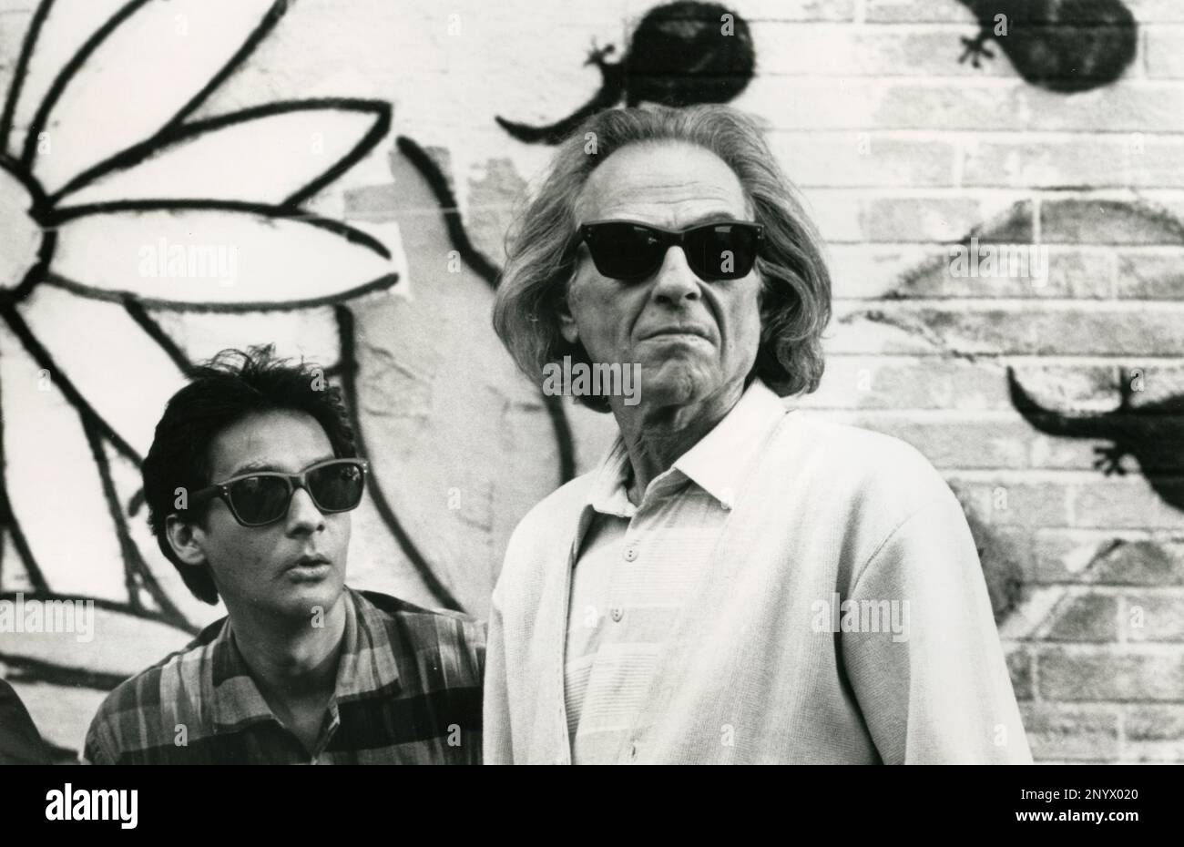 Actors Ranjit Chowdhry and Peter Boretski in the movie Sam & Me, Canada ...