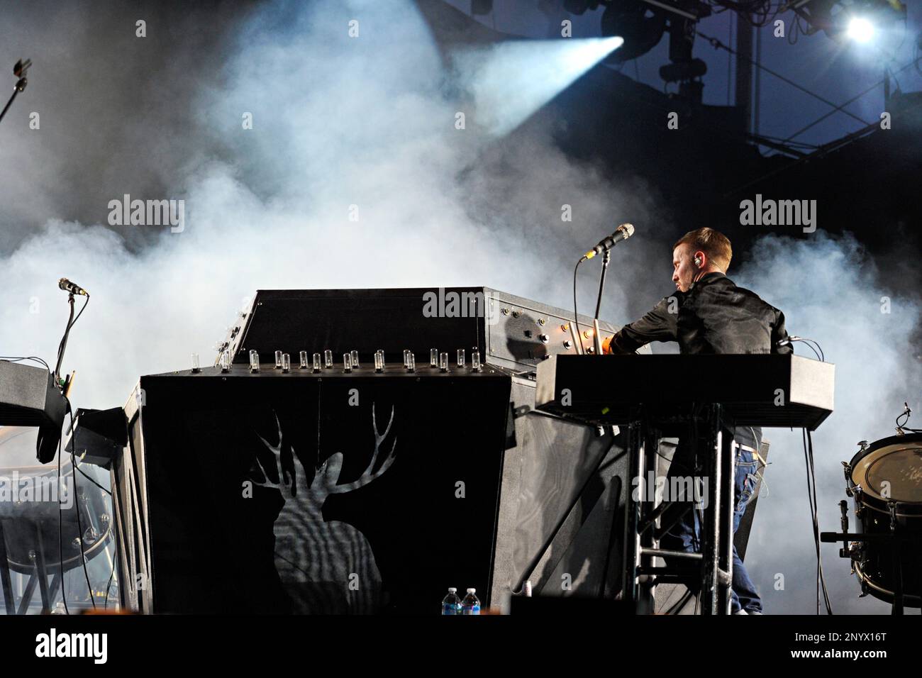 Miike Snow performs during day 1 of the Made in America Music Festival ...