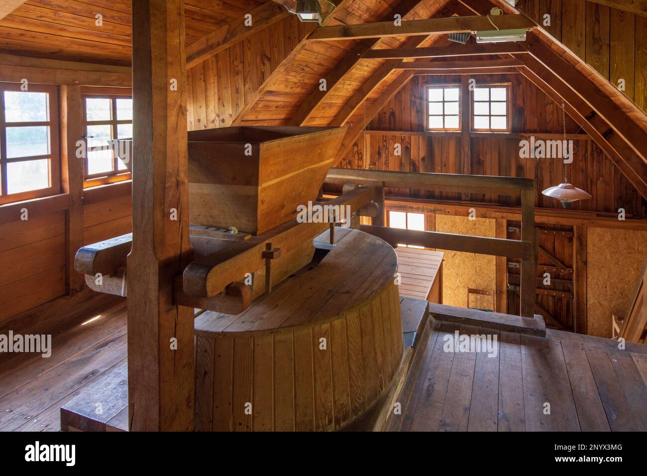 Mill inside in teutoburger wald hi-res stock photography and images - Alamy
