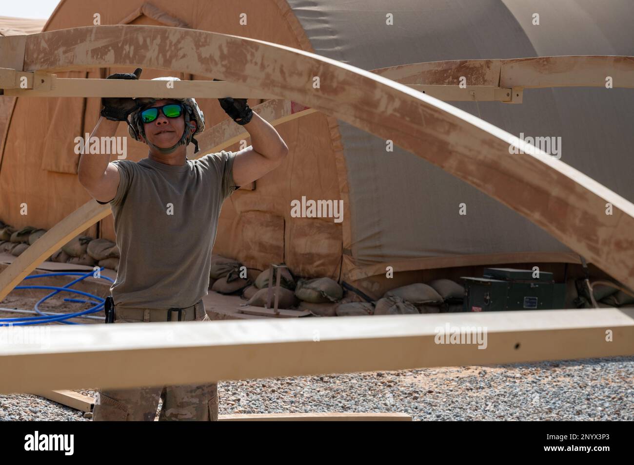 U.S. Air Force Master Sgt. Alex Jaime, 768th Expeditionary Air Base ...