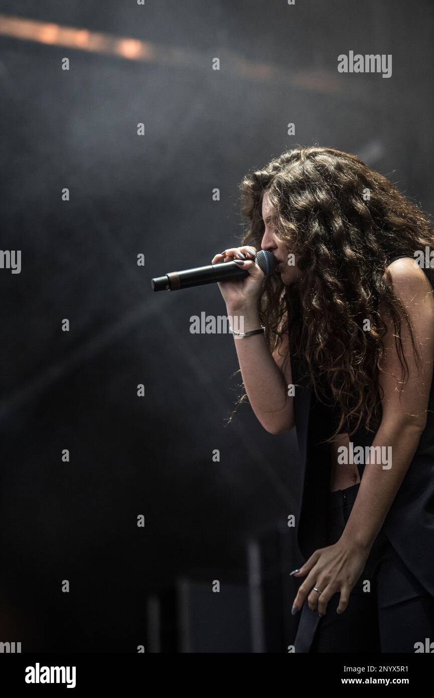 Lorde performs at the Austin City Limits Music Festival on Oct. 12 ...