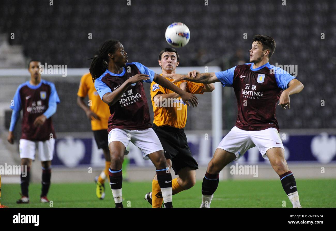 Jack Price of Wolves sandwiched between Daniel Johnson and Chris Herd ...