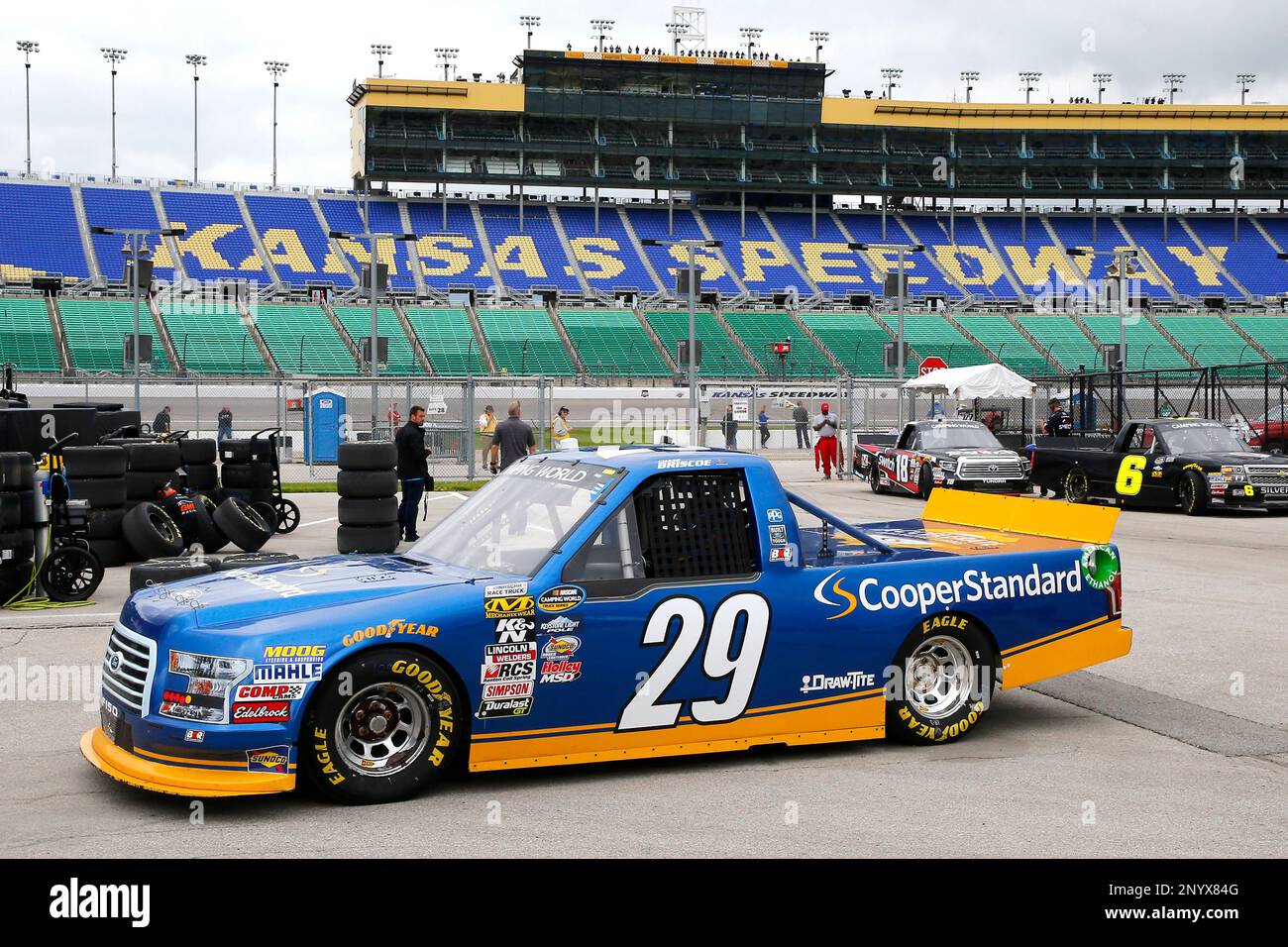 Chase Briscoe, Cooper Standard Ford F-150 during practice for the ...