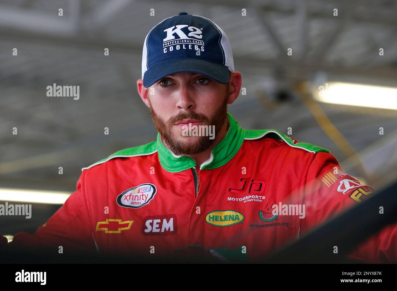 Ross Chastain, Chevrolet Silverado during practice for the NASCAR Truck ...