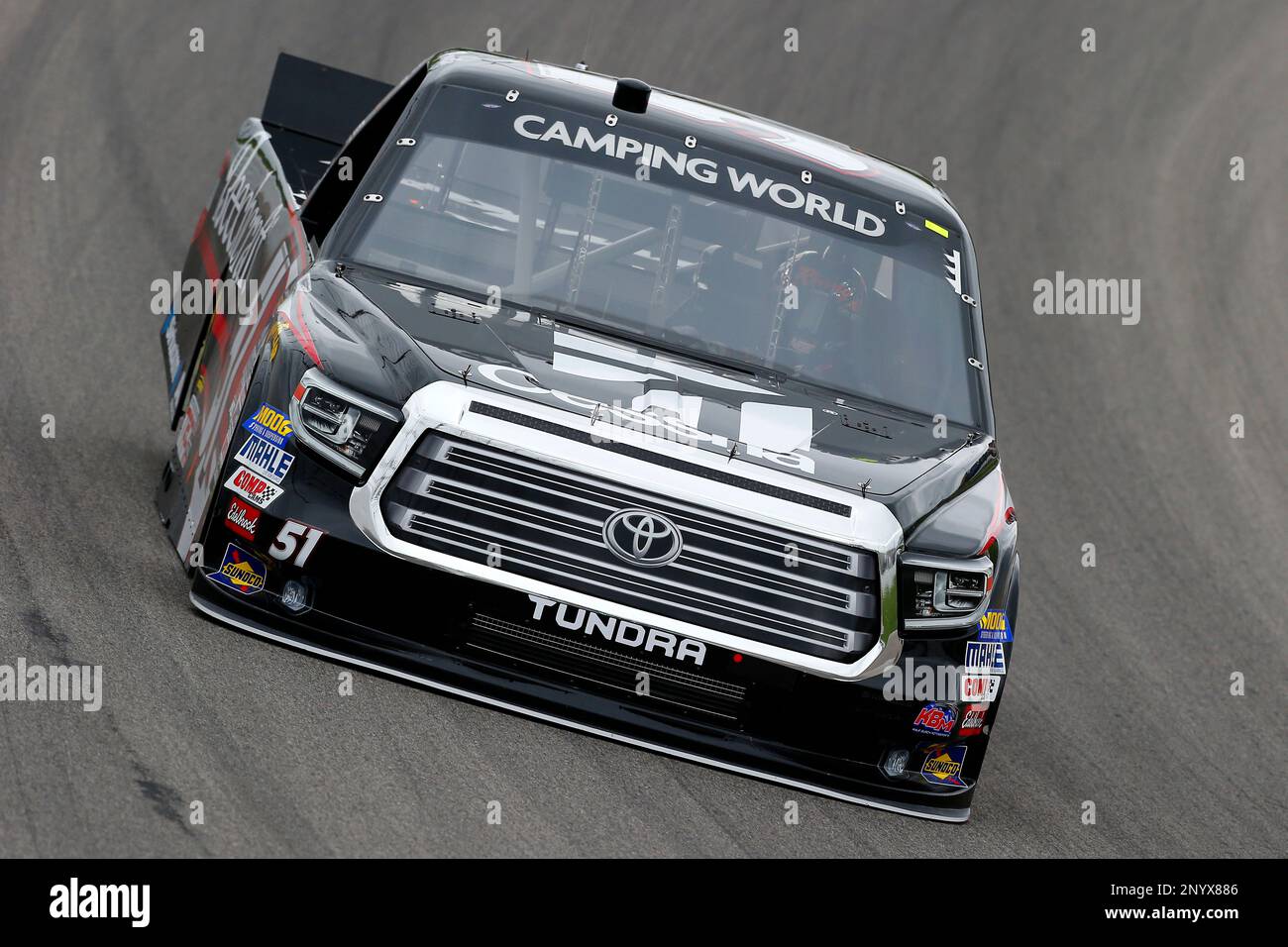Kyle Busch, Cessna Toyota Tundra during practice for the NASCAR Truck ...