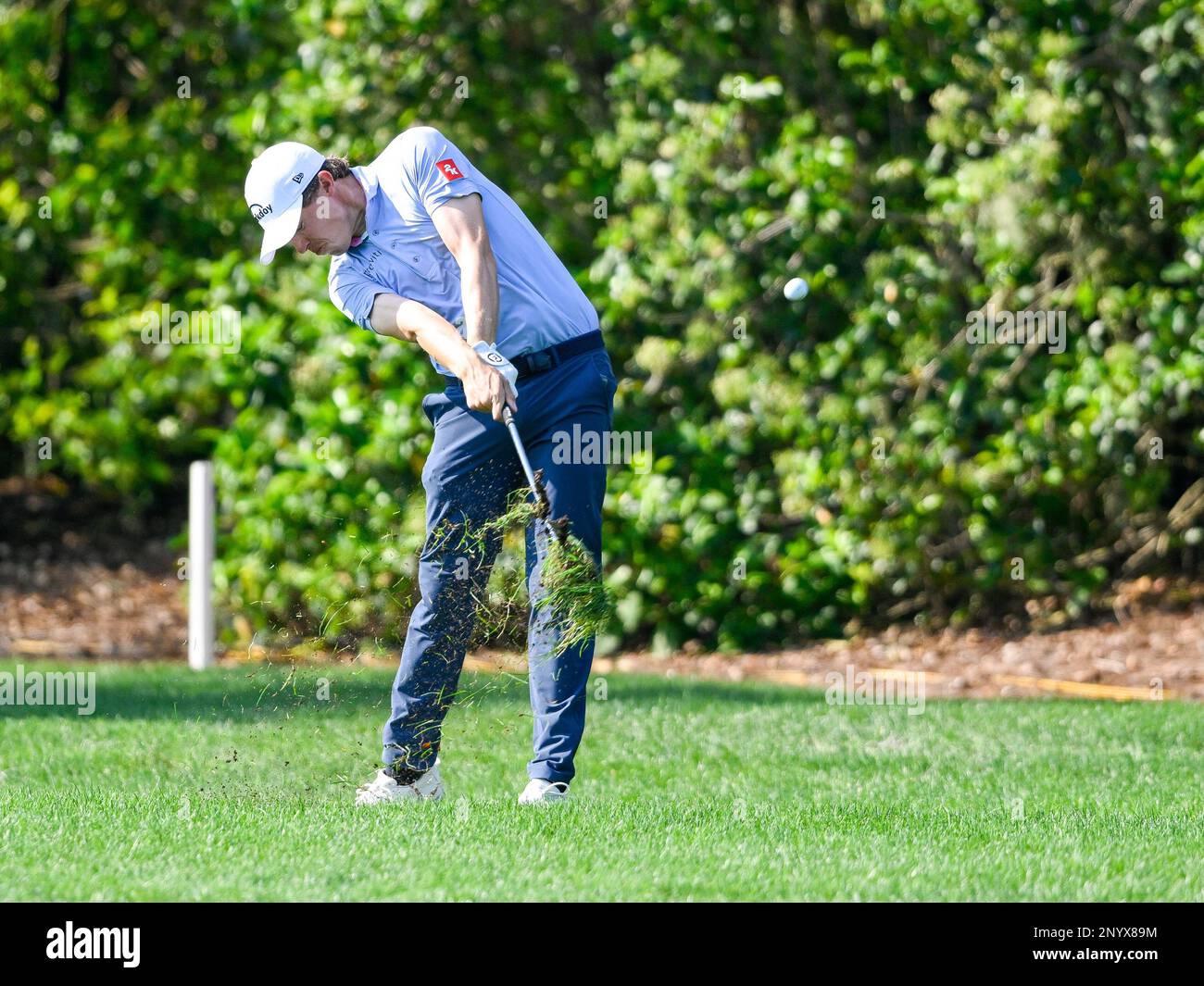 Orlando, FL, USA. 2nd Mar, 2023. Matt Fitzpatrick of England hits from ...