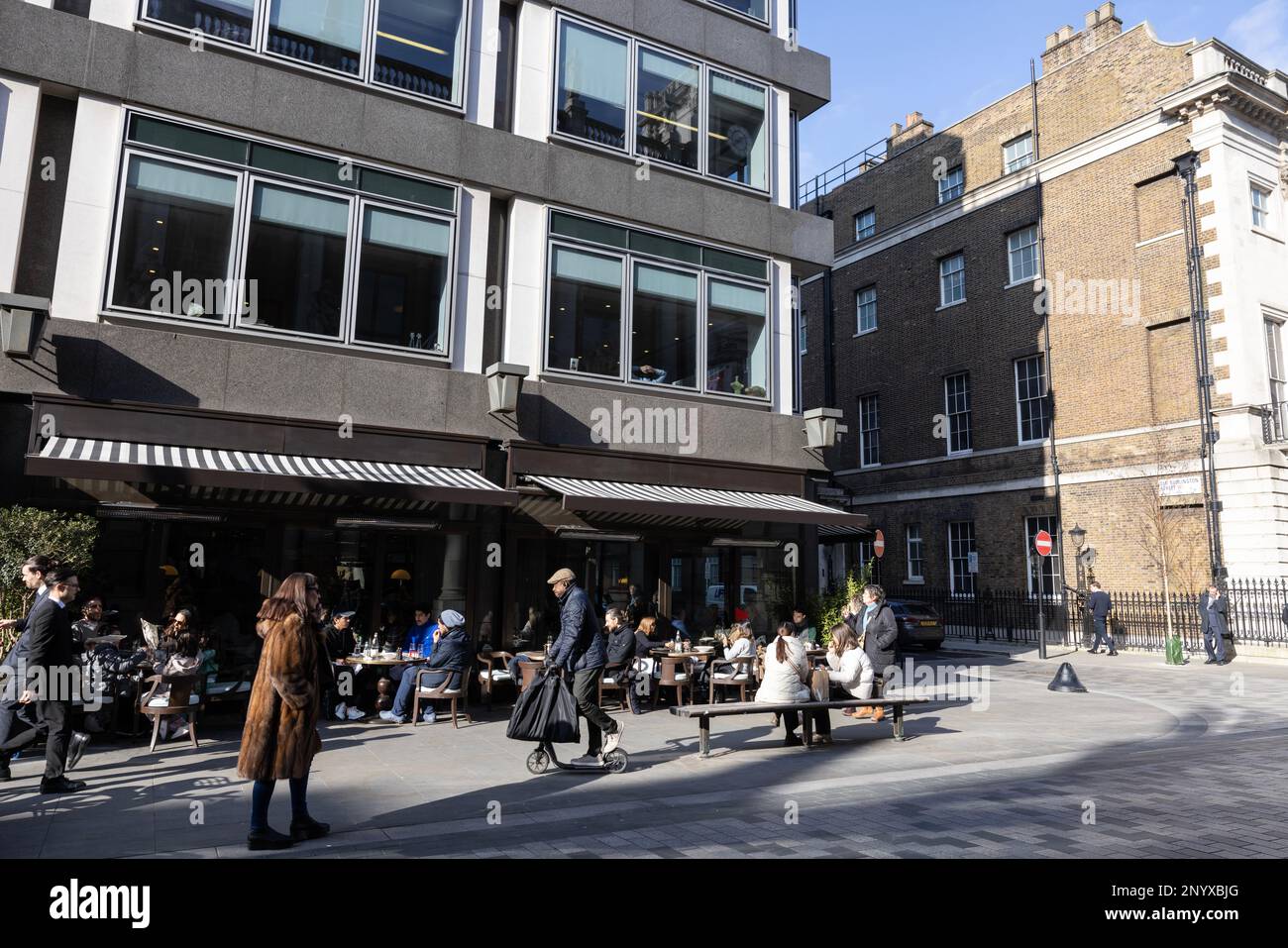 Cecconi's, classic modern-day Italian restaurant, located on Burlington ...