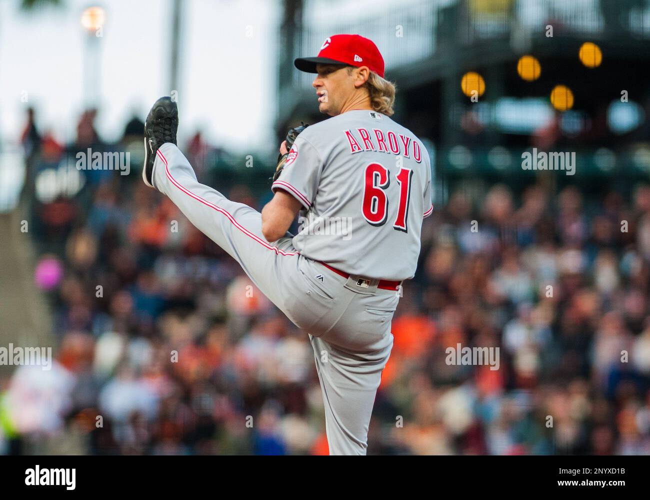 SAN FRANCISCO, CA - MAY 11: Cincinnati Reds starting pitcher Bronson ...