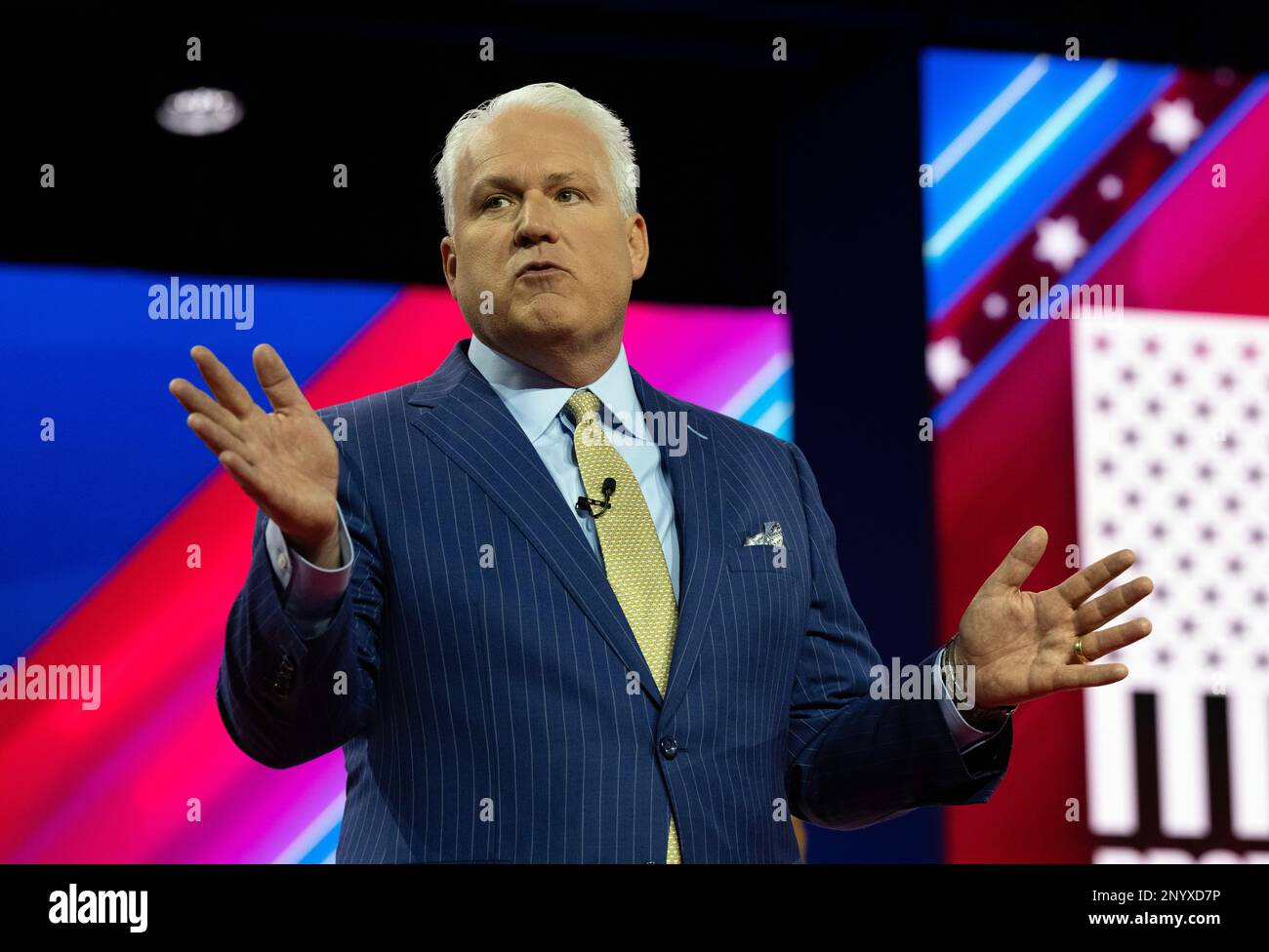 National Harbor, Maryland, USA. 2nd Mar, 2023. Matt Schlapp, CPAC ...