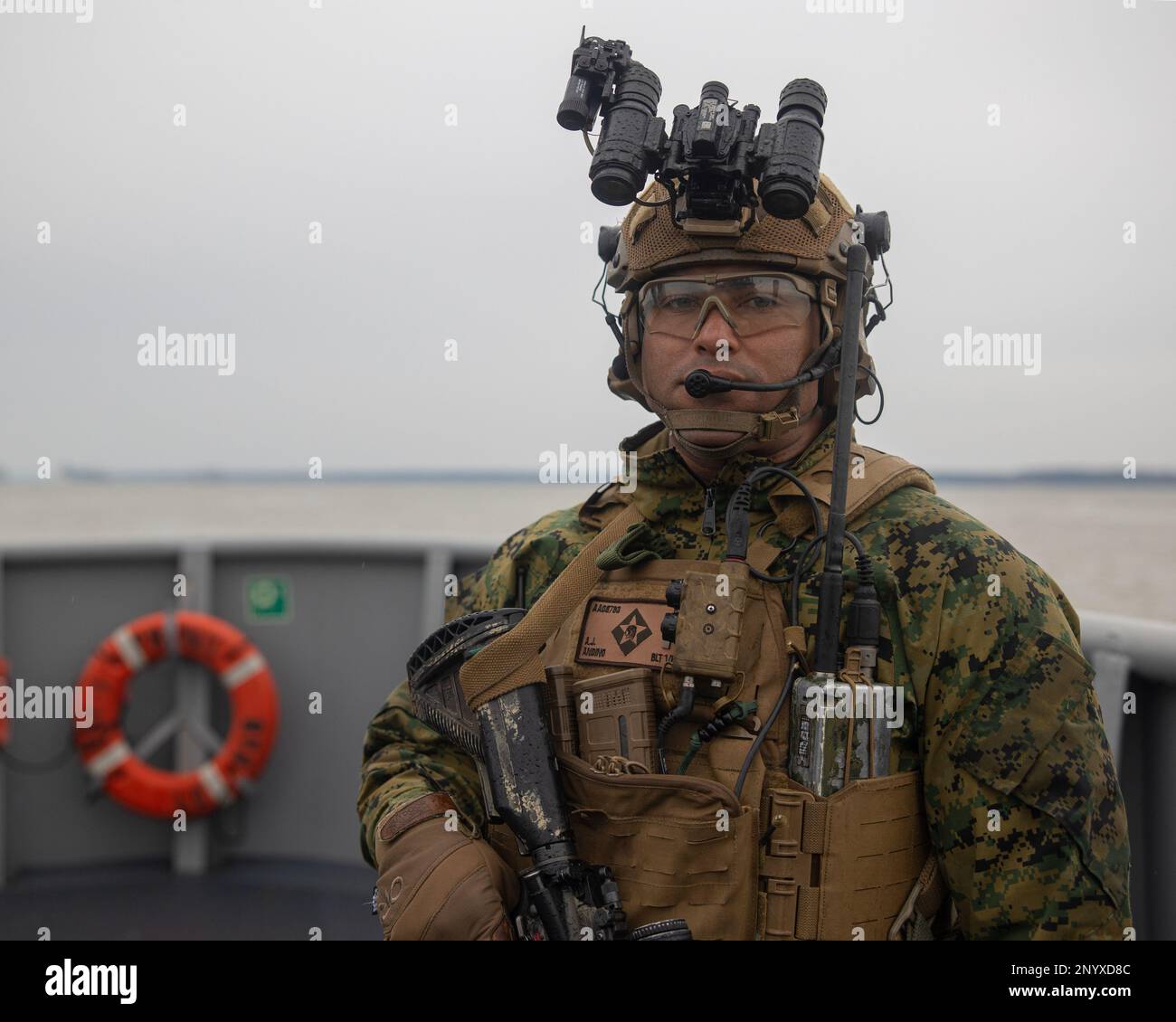 U.S. Marine Corps 2nd Lt. Alberto Andino, a Carolina, Puerto Rico ...