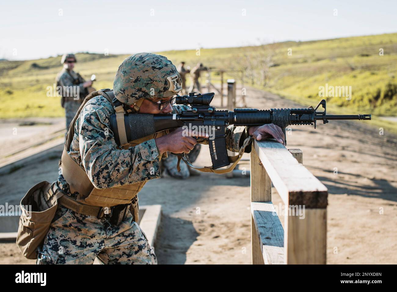 U.S. Marine Corps Sgt. Theodore Brooks, a cyberspace warfare operator ...
