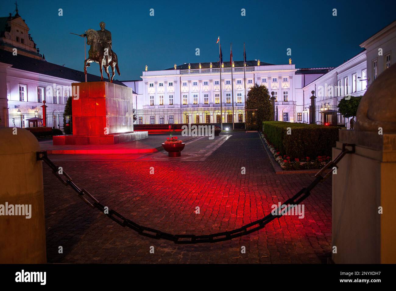Presidential Palace,Warsaw, Poland Stock Photo - Alamy
