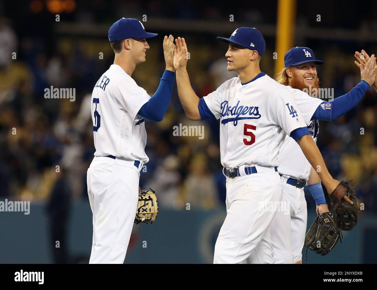LOS ANGELES, CA - MAY 10: Los Angeles Dodgers First base Cody Bellinger ...