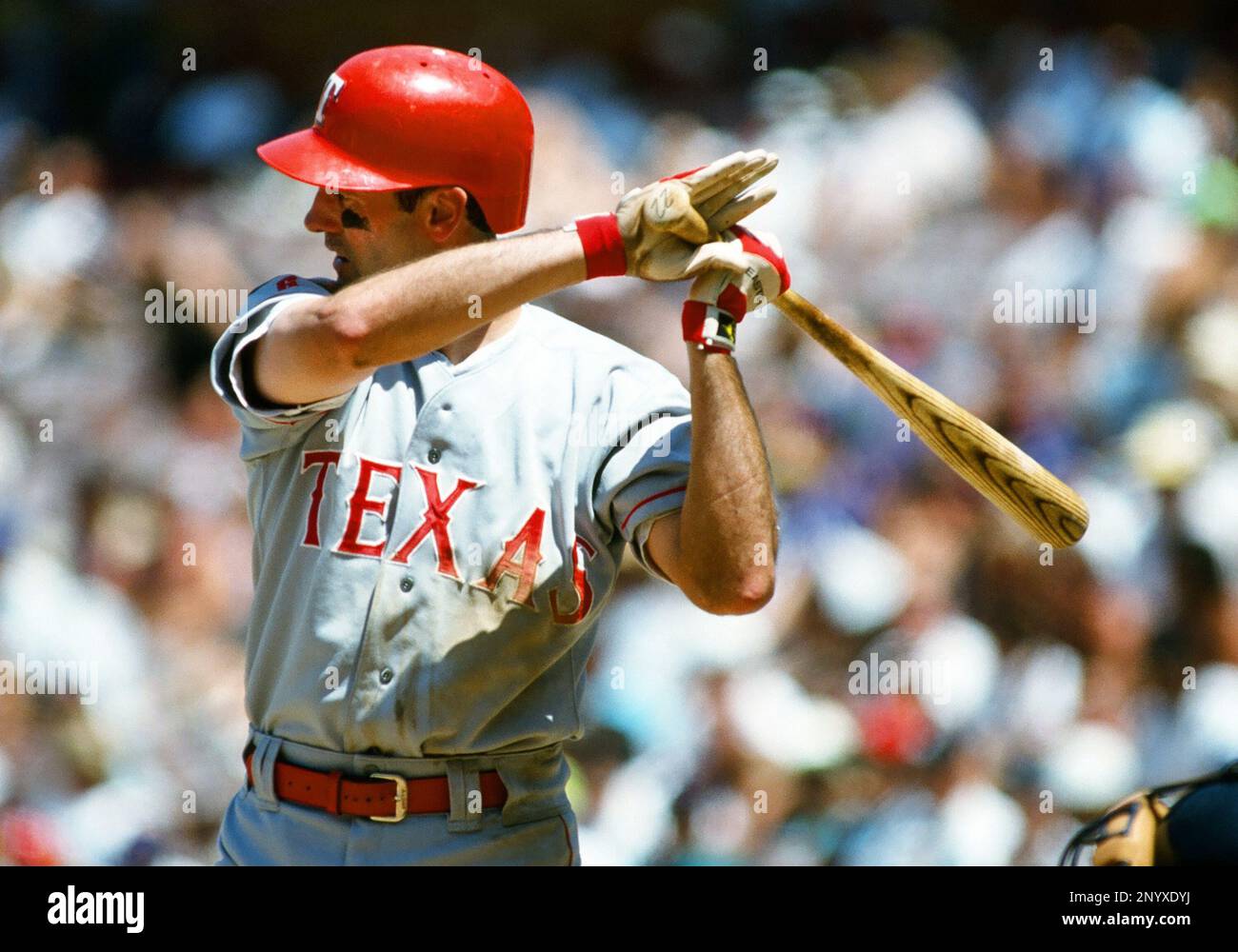 26 Jun. 1994: Texas Rangers first baseman Will Clark (22) in action ...