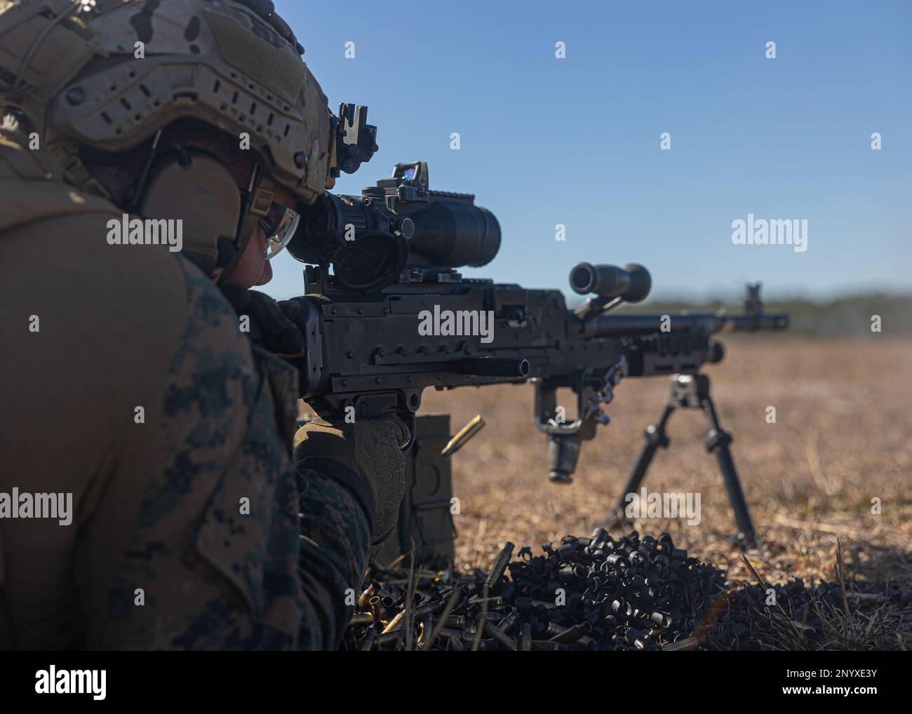 A U.S. Marine with Battalion Landing Team (BLT) 1/6, 26th Marine ...