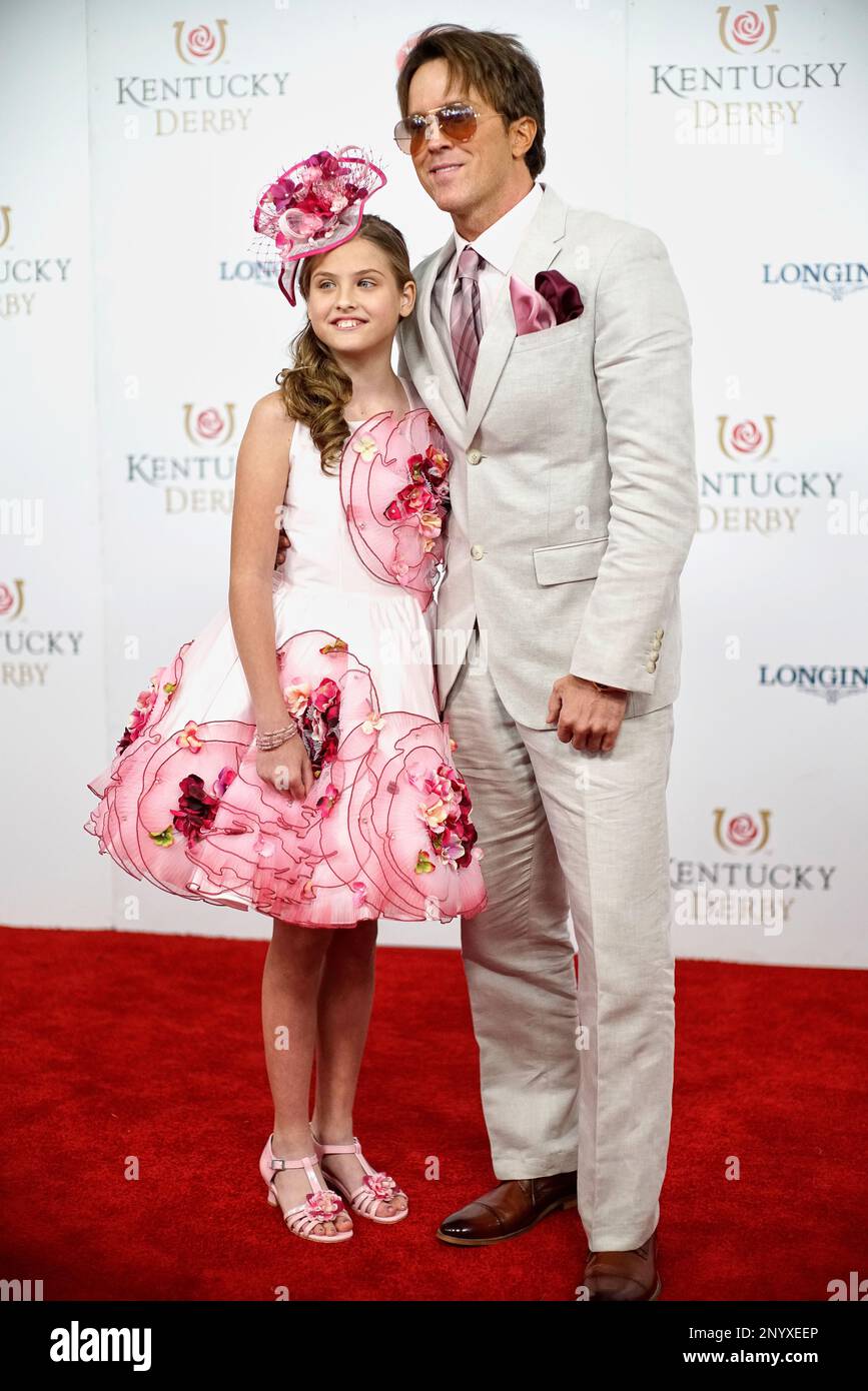 LOUISVILLE, KY - MAY 06: Dannielynn Birkhead and Larry Birkhead attend ...