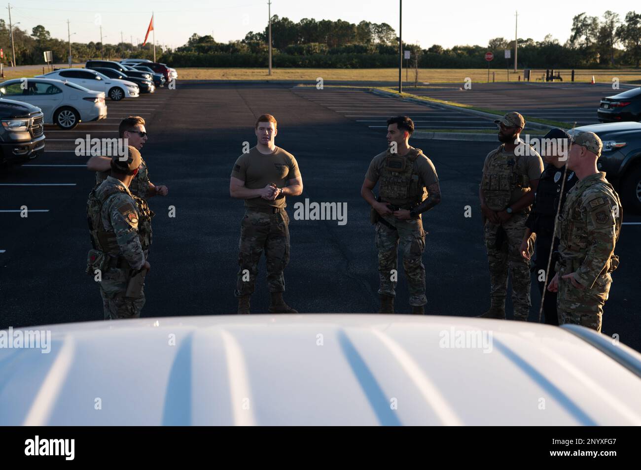 Defenders assigned to the 6th Security Forces Squadron emergency ...