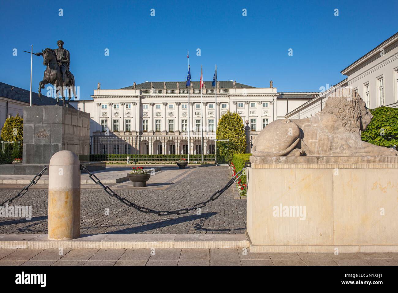 Presidential Palace,Warsaw, Poland Stock Photo - Alamy