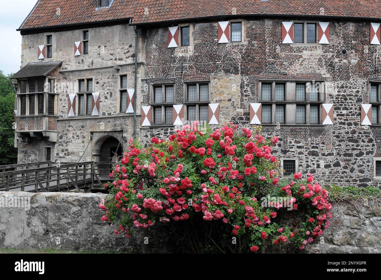 vischering castle in germany Stock Photo - Alamy
