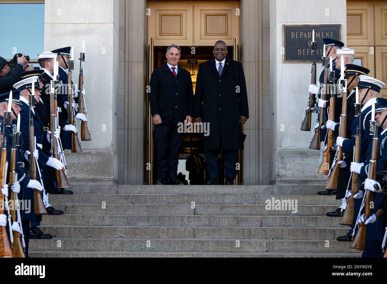 Secretary of Defense Lloyd J. Austin III, and Australian Deputy Prime ...