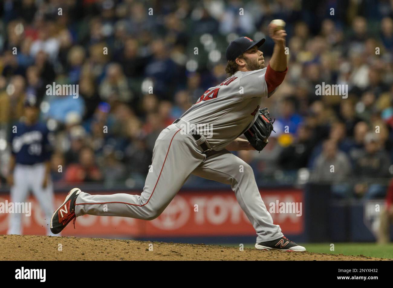 May 9, 2017: Boston Red Sox relief pitcher Ben Taylor #64 delivers a ...