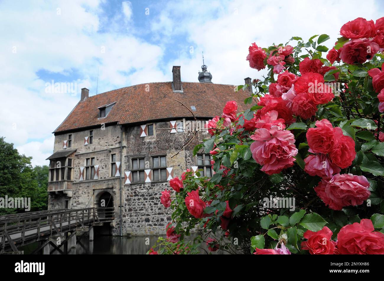 vischering castle in germany Stock Photo - Alamy