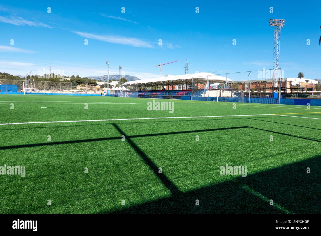 La Nucia, Spain, February 26, 2023: Camilo Cano Olympic Stadium ...
