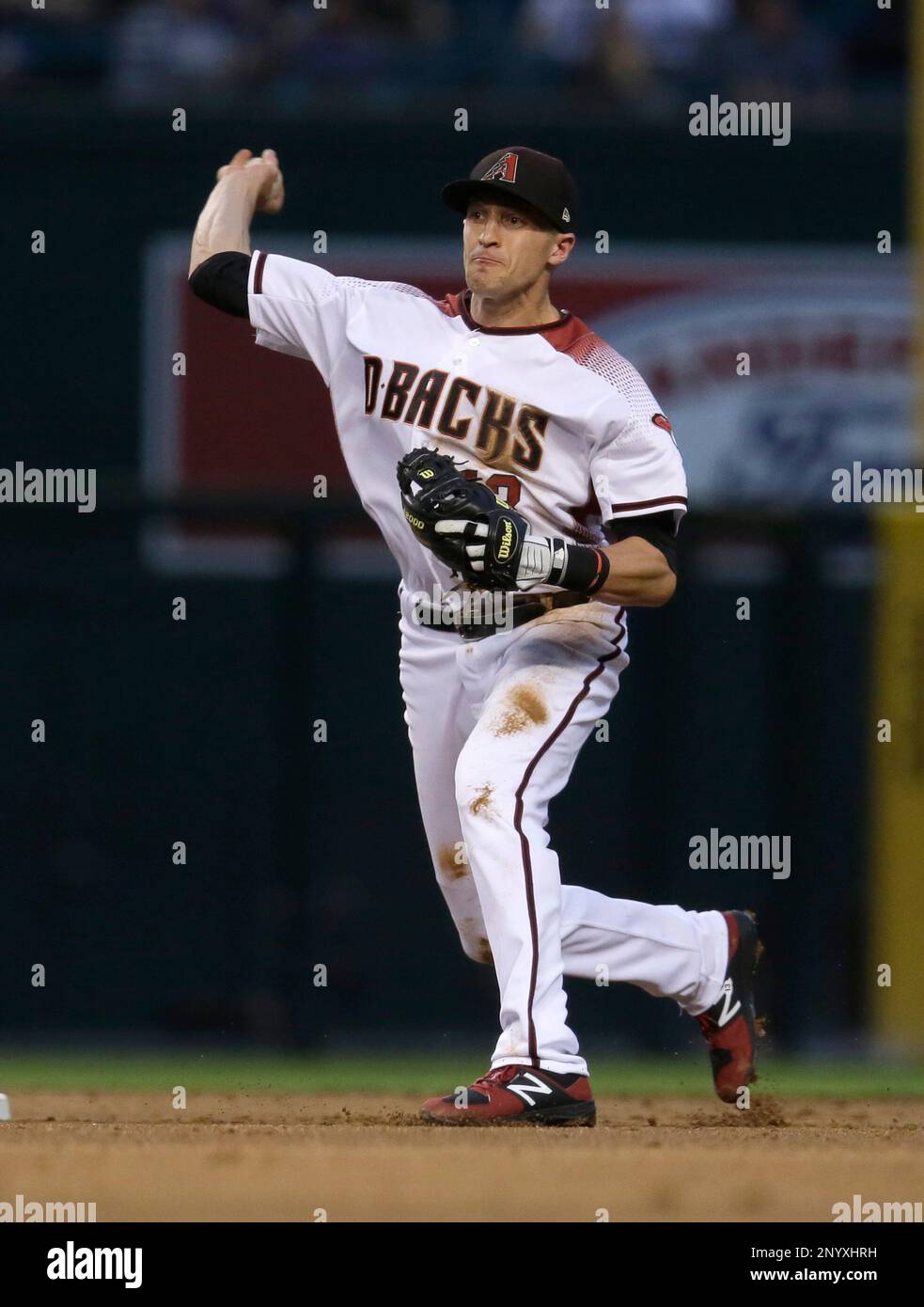Arizona Diamondbacks shortstop Nick Ahmed (13) during a MLB baseball ...
