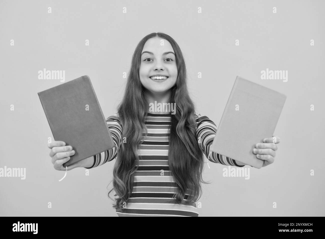 Yellow notebooks Black and White Stock Photos & Images - Alamy