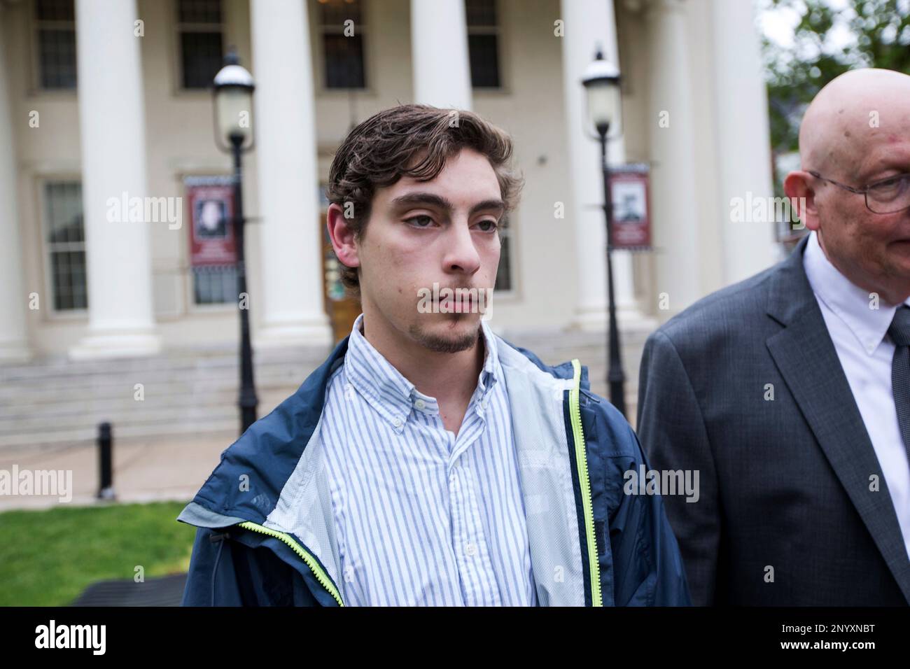 In this Friday, May 5, 2017 photo, Jonah Neuman of Nashville, leaves ...