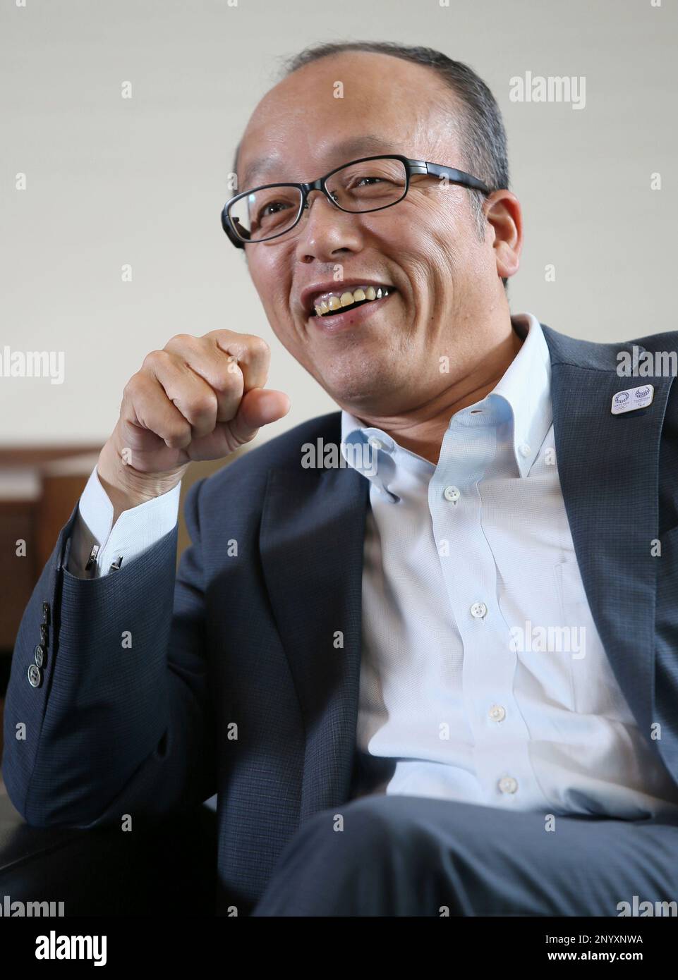 President of TOTO Ltd, Madoka Kitamura, speaks during an interview ...