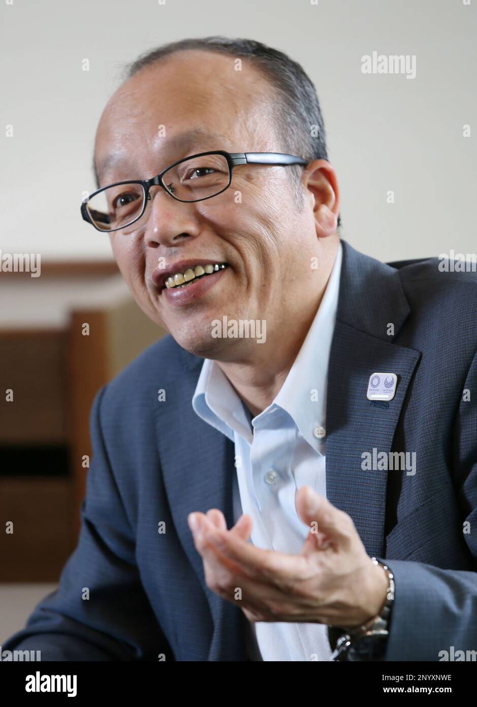 President of TOTO Ltd, Madoka Kitamura, speaks during an interview ...