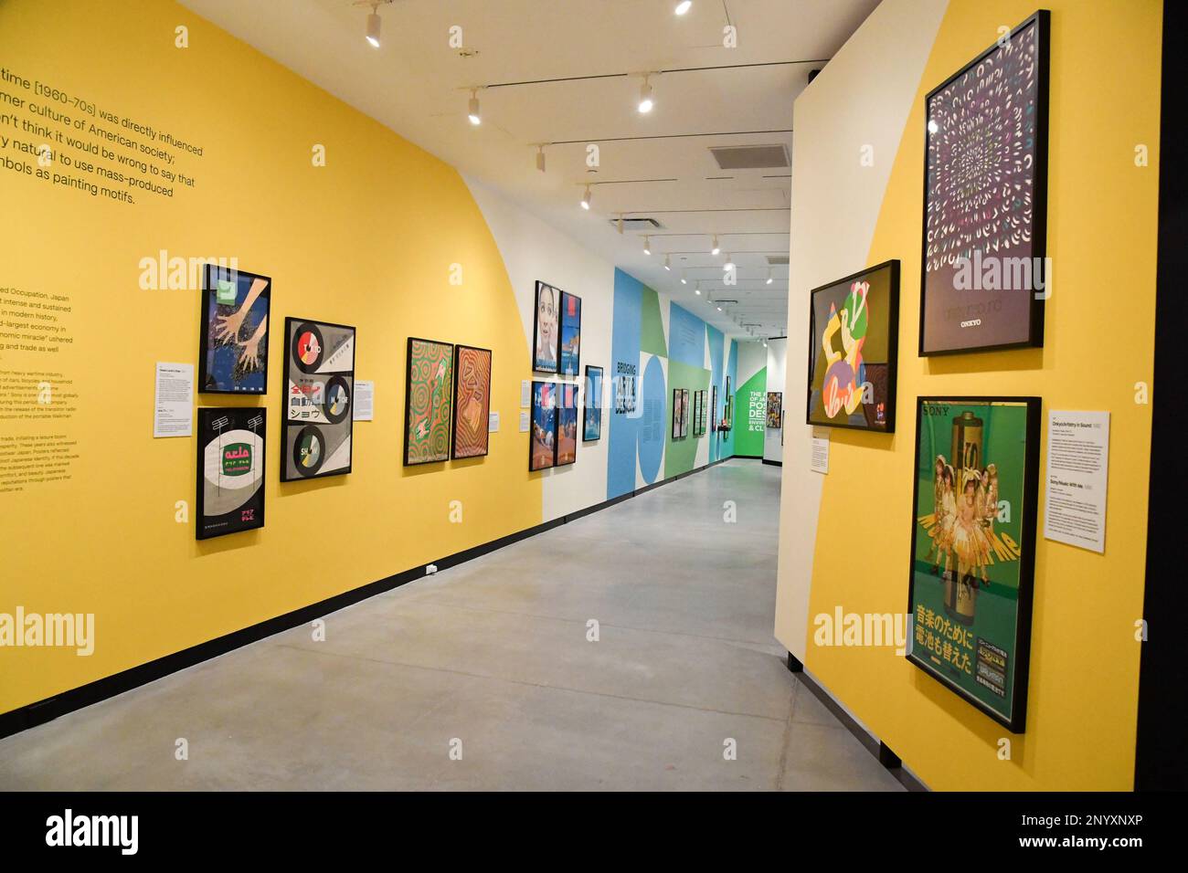 New York, USA. 02nd Mar, 2023. Works from Poster House's new Spring ...