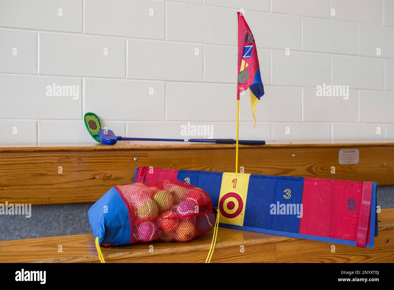 Pictured are some of the items her students use during in the First Tee ...