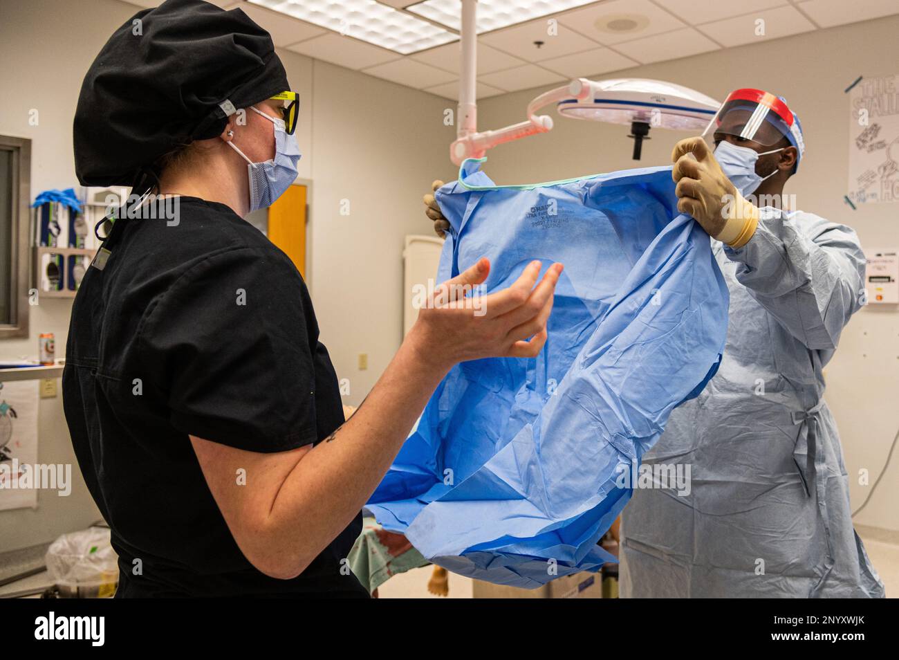 68D operating room specialist students assigned to the U.S. Army ...