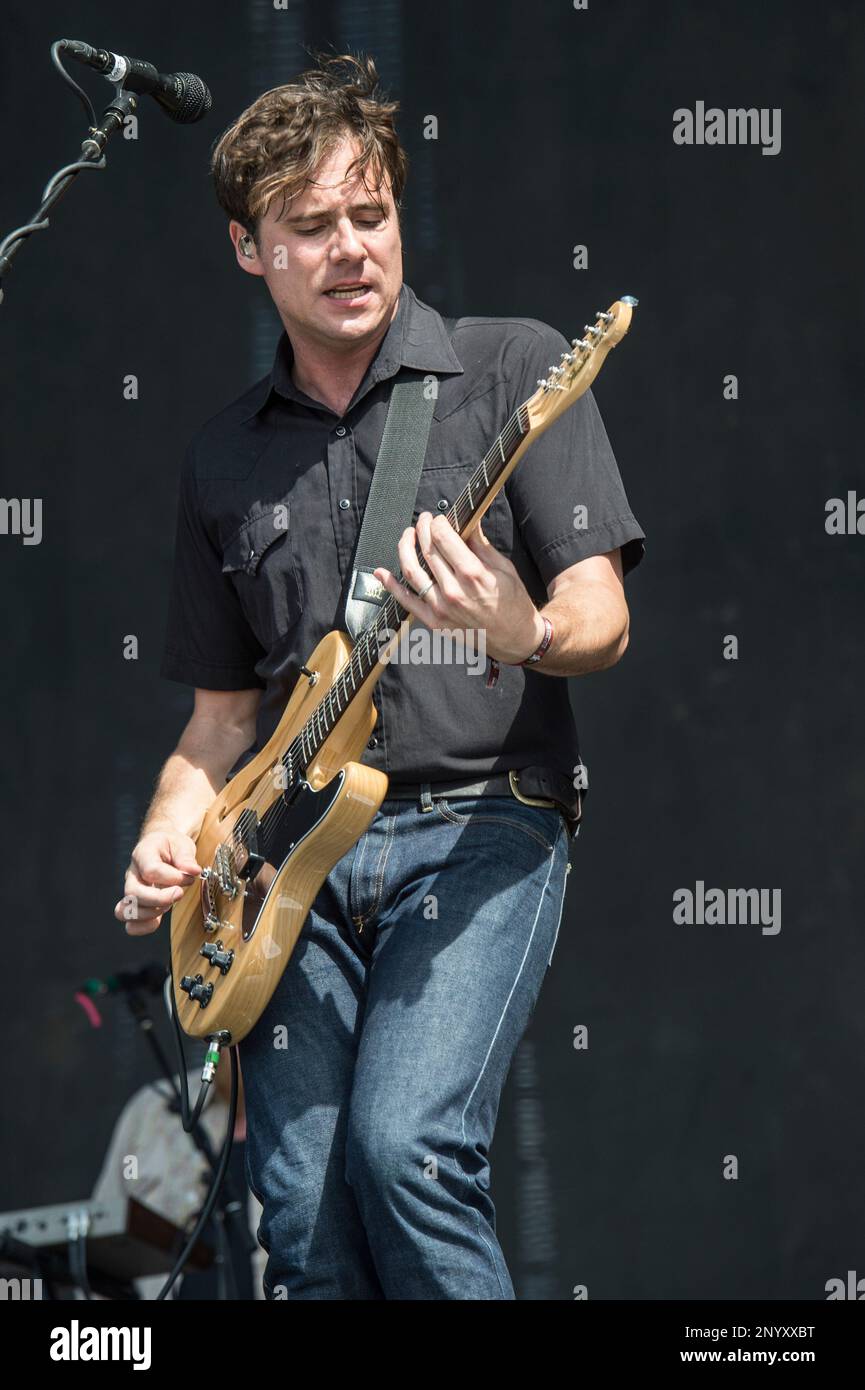 Jim Adkins of Jimmy Eat World performs at the Austin City Limits Music ...